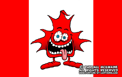 Fortune St. Cartoons: Oh, Canada...