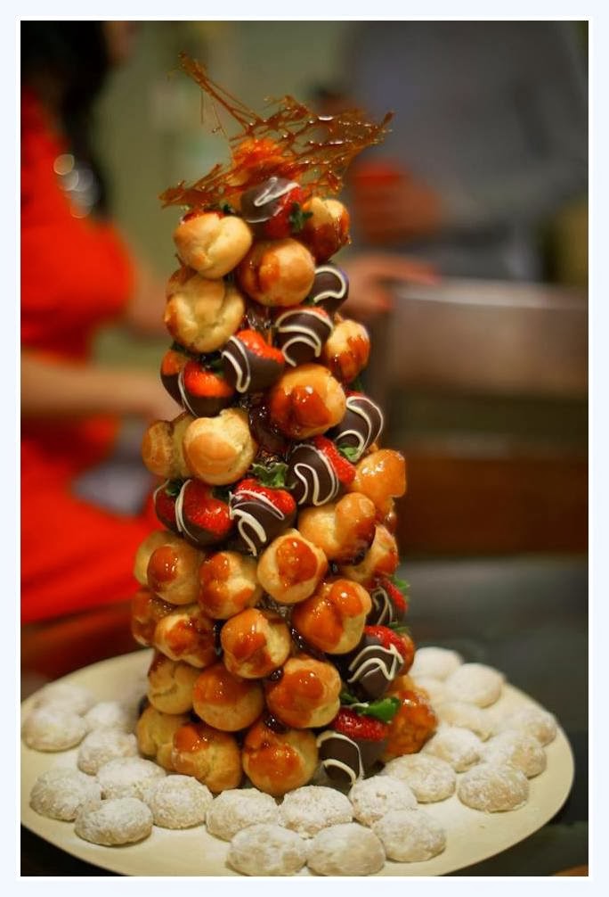 Cream Puffs and a Croquembouche