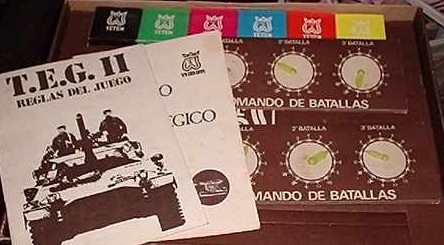 Eurojuegos Buenos Aires: TEG II (1984?) El más "euro" de los TEG