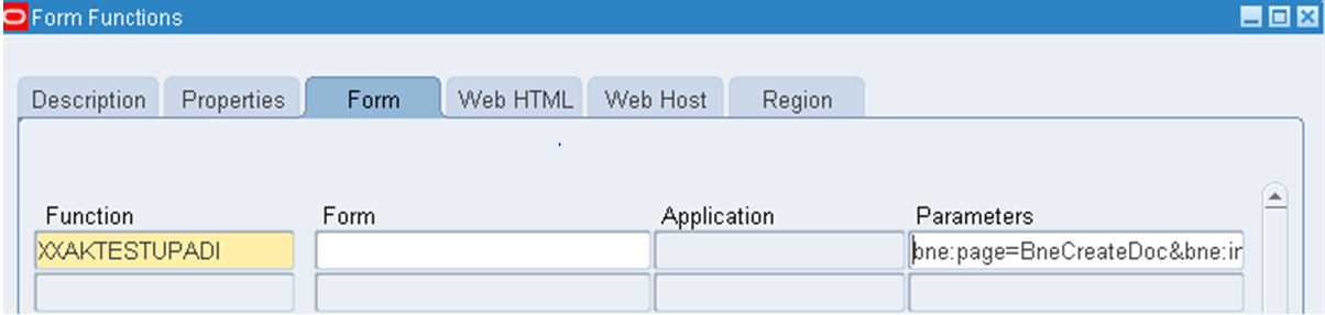 Oracle Apps Solutions: Default Parameters - Web ADI