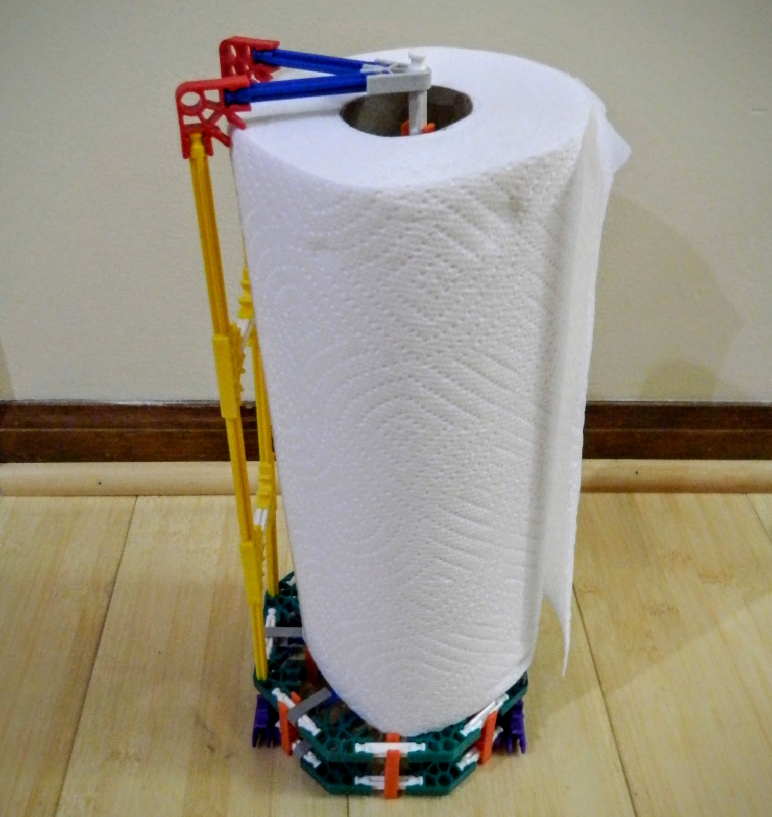 Knextravagant Kreations: New and Improved Paper Towel Dispenser