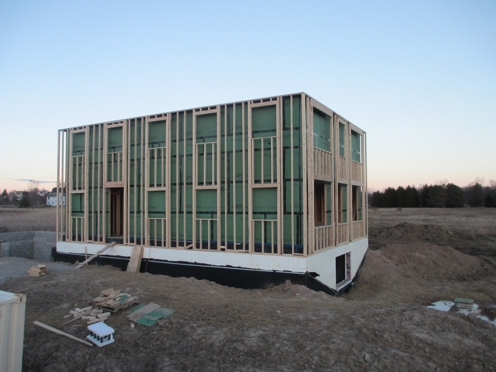 Rochester Passive House: Wall Assembly 2