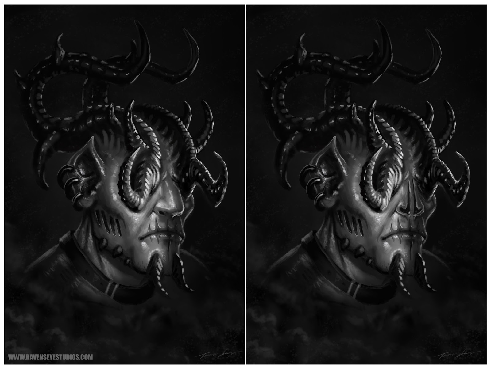 Concept Art and Design of Travis Lacey - Ravenseye Studios: Demon ...