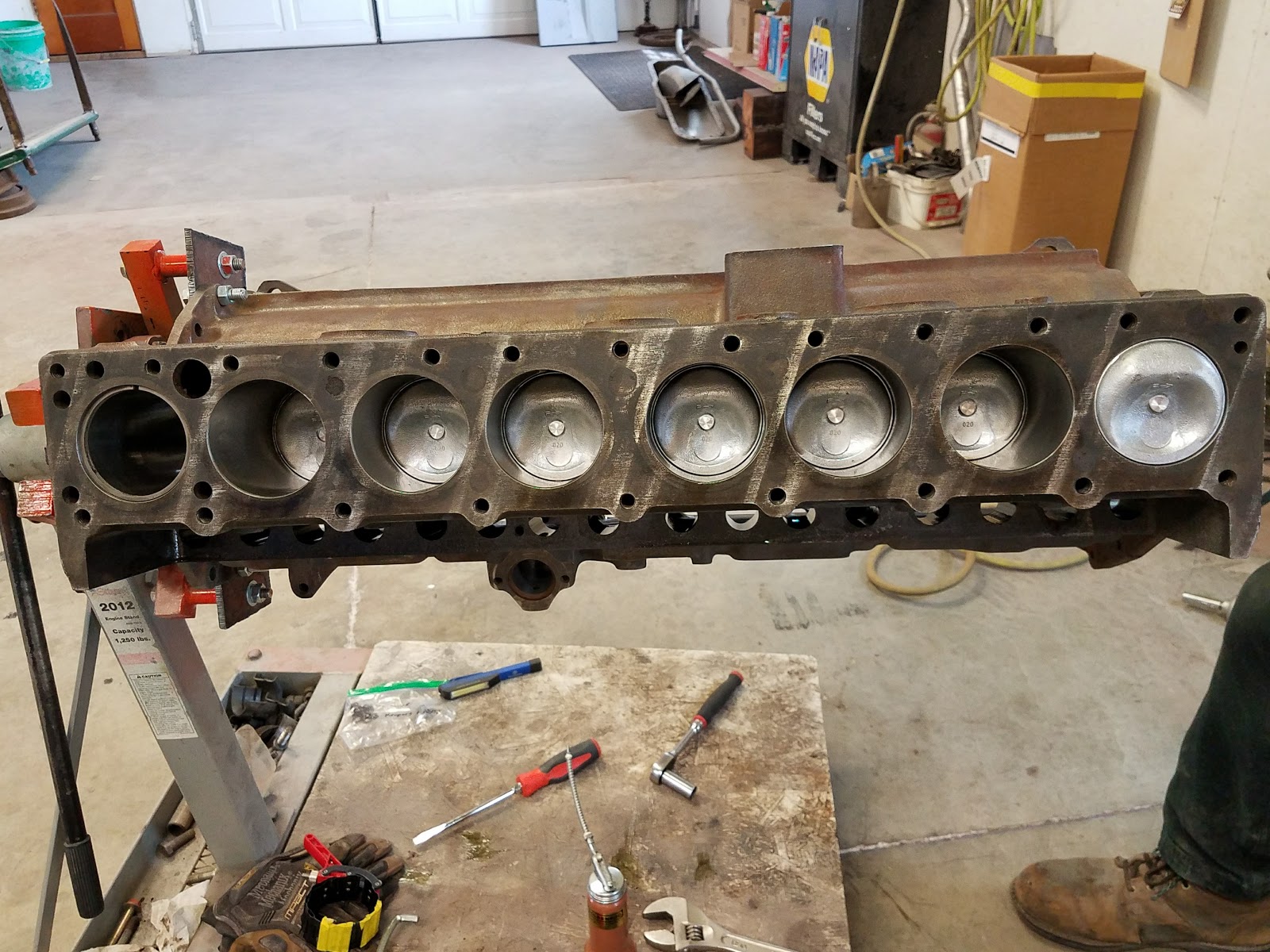 Buick 248 Straight 8 Engine