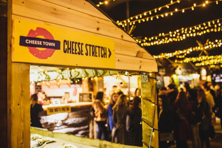 London Pop-ups: The 'Cheese Town' Cheese Festival in Flat Iron Square, SE1