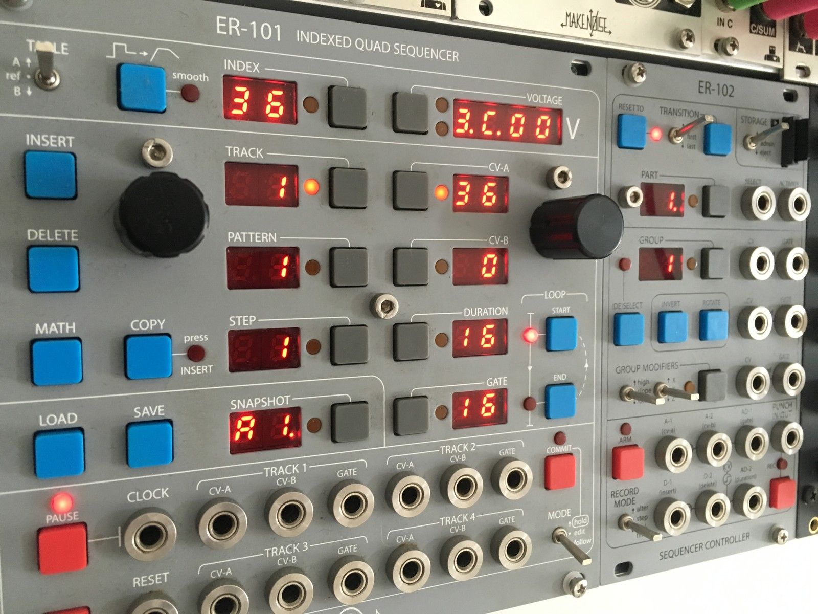 MATRIXSYNTH: Orthogonal Devices ER-101 102 Eurorack Module