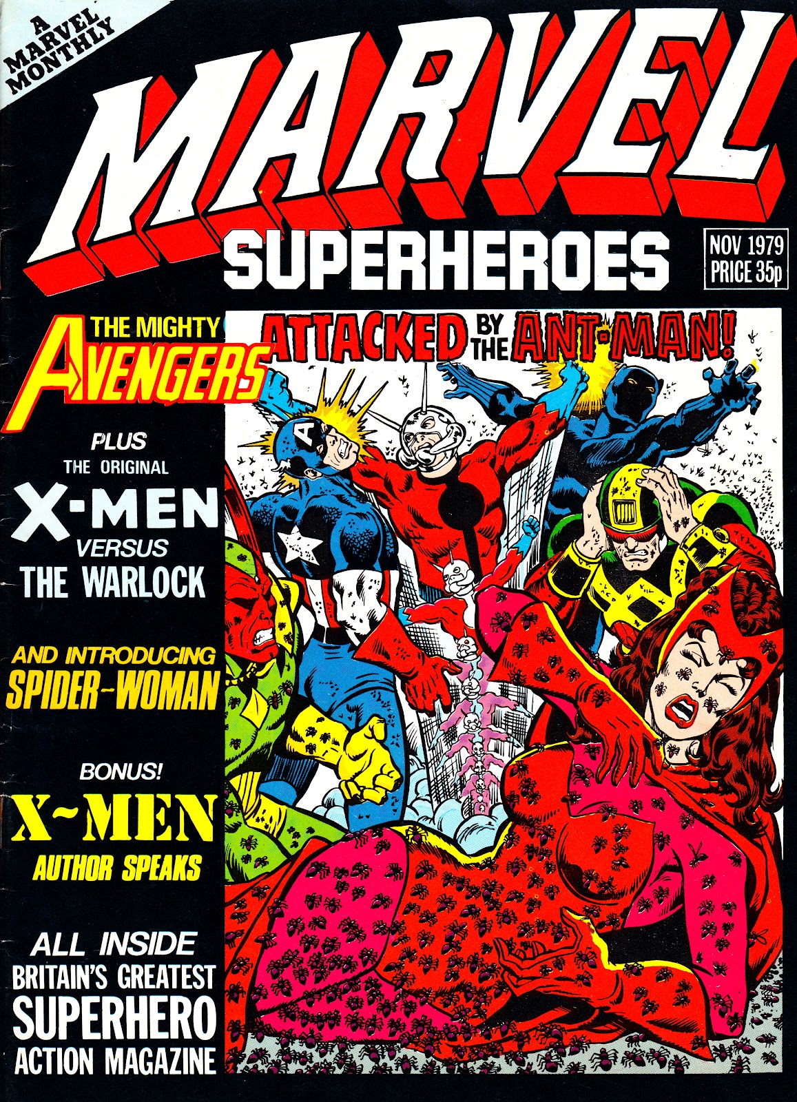 STARLOGGED - GEEK MEDIA AGAIN: 1979: MARVEL SUPERHEROES: A MARVEL ...