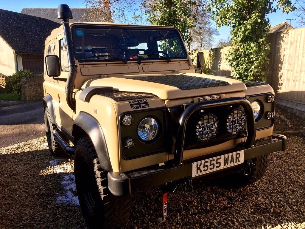 Landrover Defender: Defender Desert Storm 90 LHD Soft Top - 300 Tdi ...