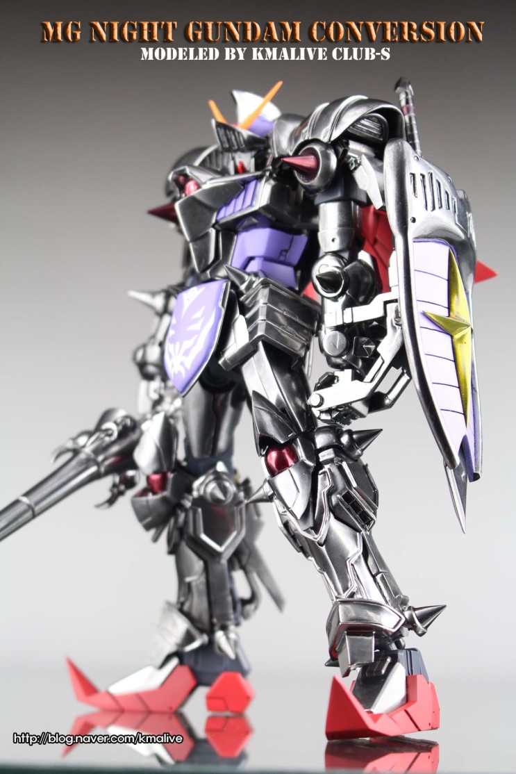 Custom Build: MG 1/100 Knight Gundam "Conversion"