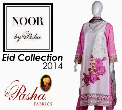 Pasha Fabrics - Eid Collection 2014 For Women | Noor by Pasha Eid ...
