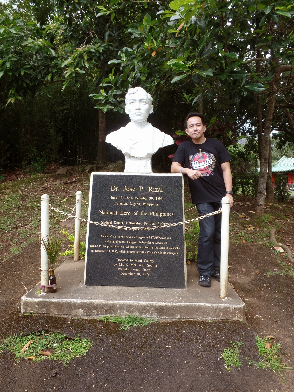 RIZAL IN MAUI, HAWAII, USA | DR. JOSE RIZAL MONUMENTS