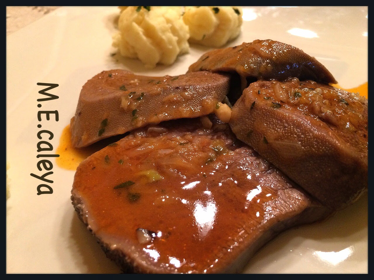 VESE PRUCILES: LENGUA ESTOFADA