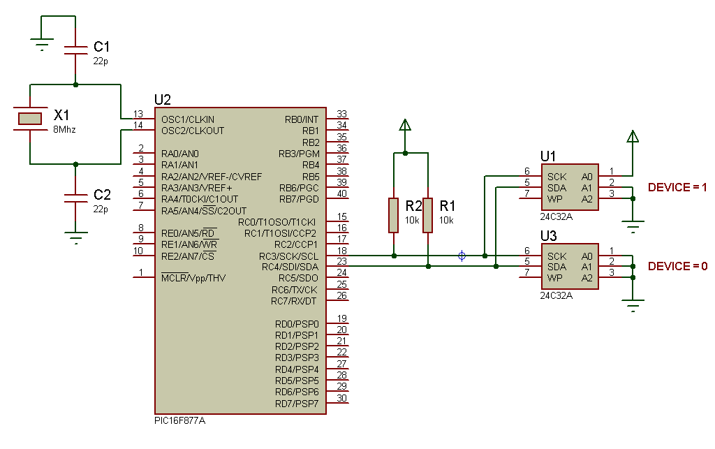 PIC: EEPROM I2C - Microcontrolandos