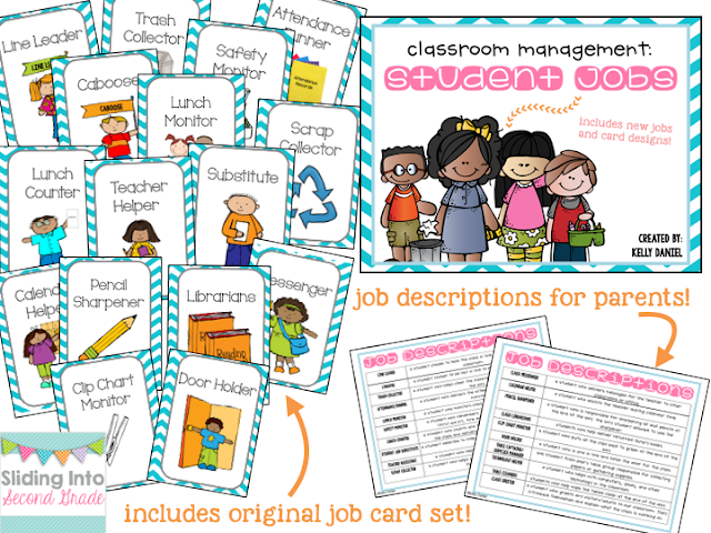 BTS: Classroom Job Cards | Little Fox Teaching