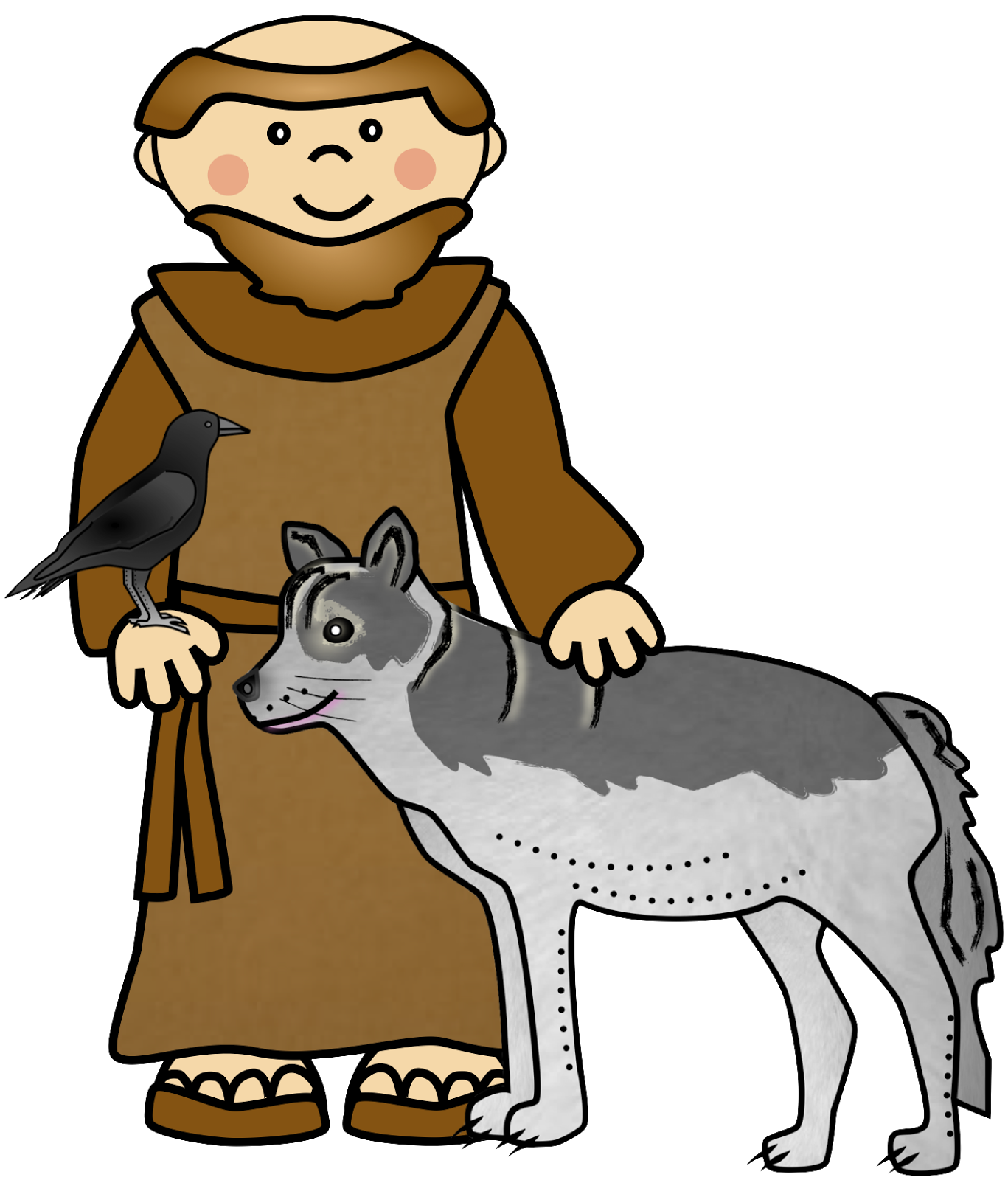 Faith Filled Freebies: Free Emergent Reader about St. Francis