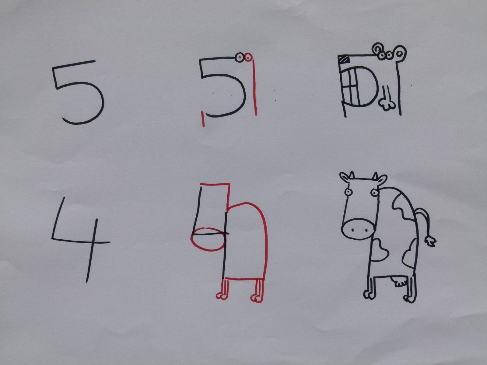 Le Petit Artist: Dibujando animales con números