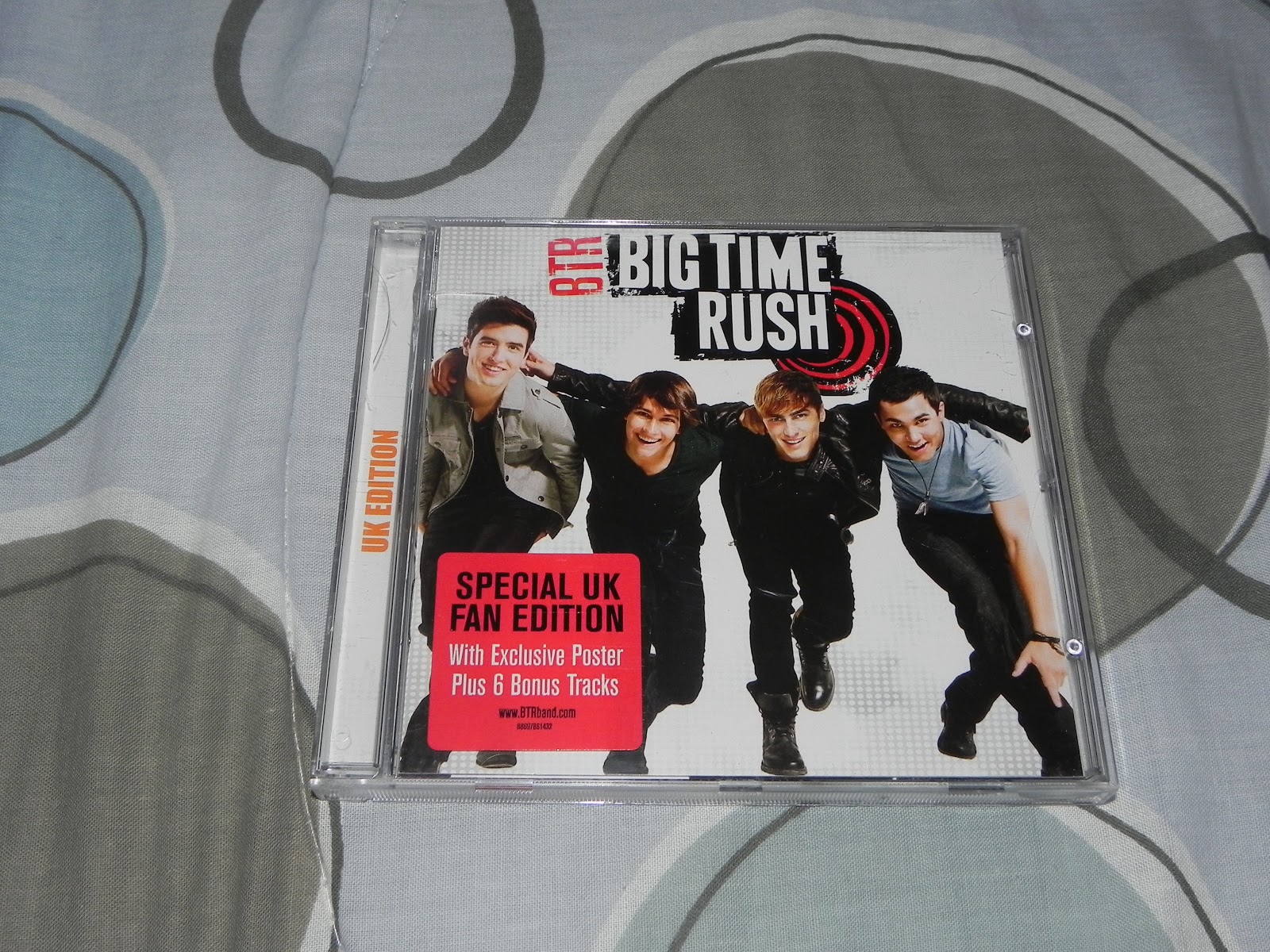 Publicafé Collection: CD Big Time Rush - BTR (UK Fan Edition)