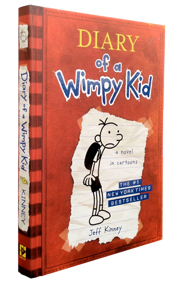 reviews from the crib: raising a reader: diary of a wimpy kid review (w ...