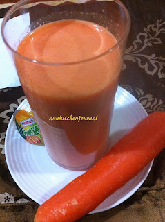Ann Kitchen Journal: Air Carrot Susu