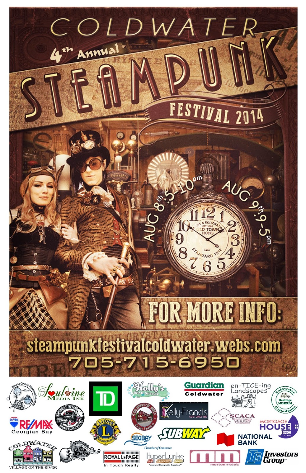 One Tank Trips: Happening now: The Coldwater Steampunk Festival