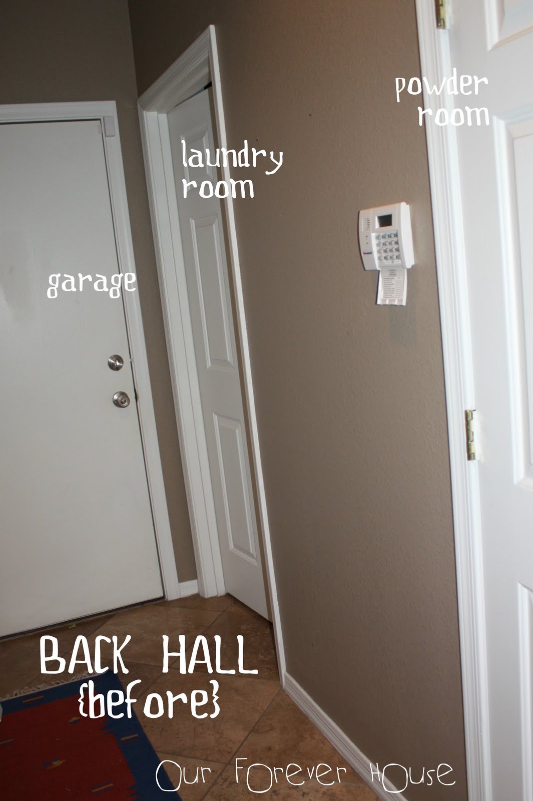 Our Forever House: Back Entry {Landing Zone}