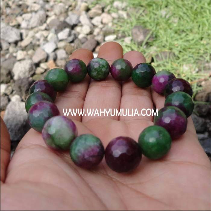 Gelang Batu Rubi Ziosite (SOLD) , Toko Batu Permata , Jual Batu | Akik ...