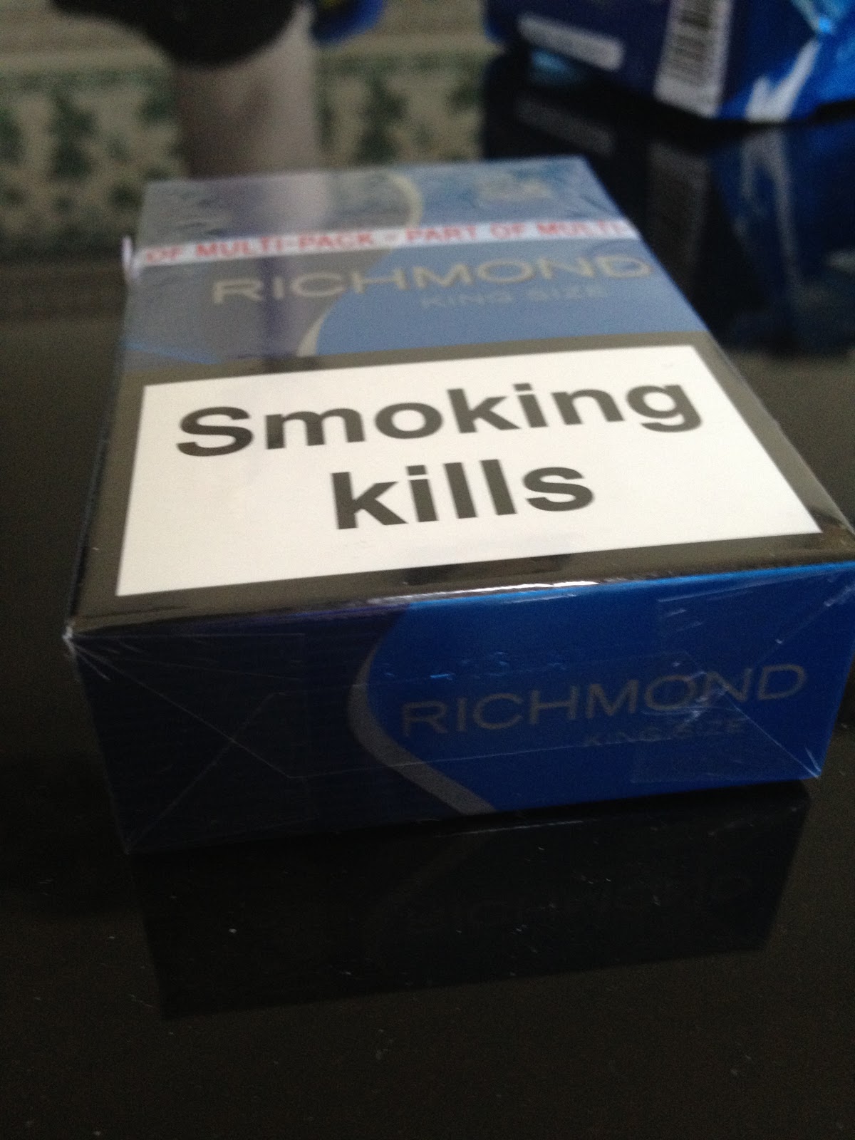 Sarah Pritchard - Design Practice: Smoking - Cigarette Packet