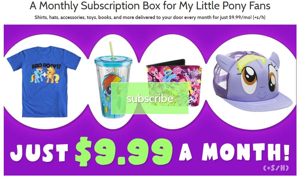 MLP Merch Reviews MLP Box, the MLP Monthly Subscription Box | MLP Merch