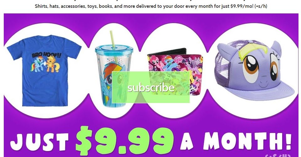MLP Merch Reviews MLP Box, the MLP Monthly Subscription Box | MLP Merch