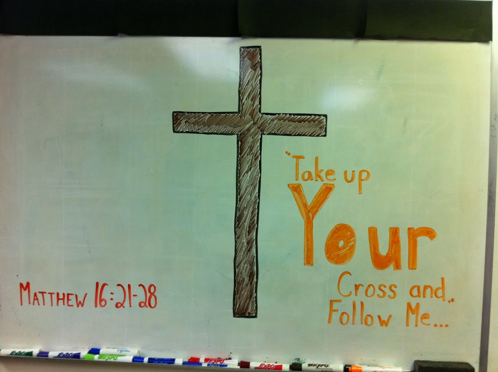 Rev. Brian Blogs: Whiteboard: Following Christ