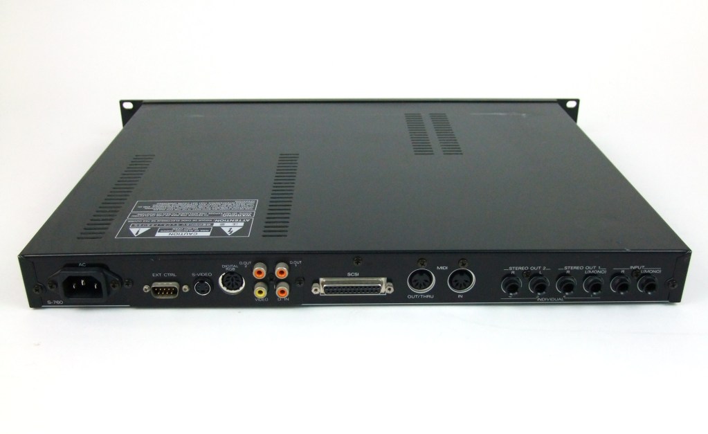 MATRIXSYNTH: Roland S-760 Digital Rackmount Sampler w/Video