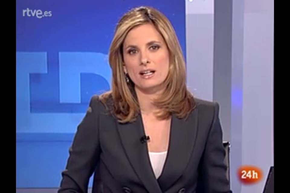 vuesalatele: 2012 01 09 @06H30 - ANA ROLDAN, TVE 24H, TELEDIARIO MATINAL
