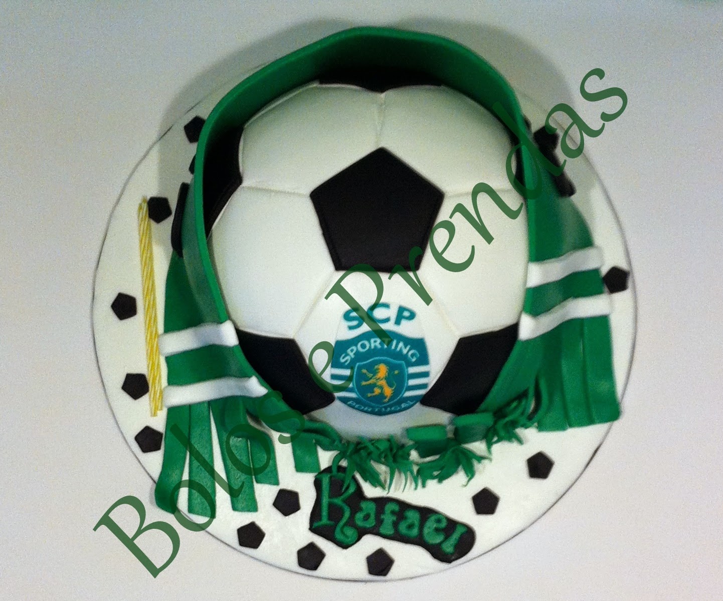 Carla Moreira - Cake Designer: Bolo Sporting