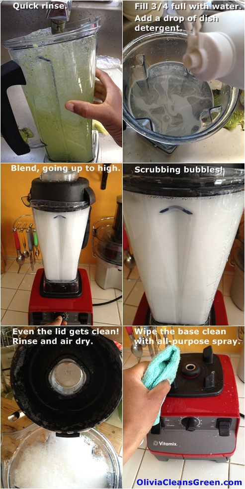 Olivia Cleans Green: How to Clean a Blender