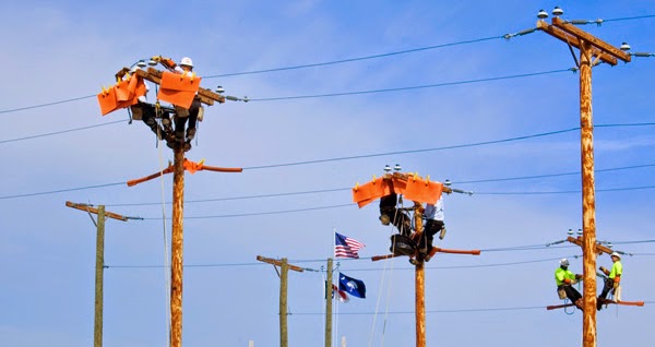 Pole Top Views For The Utility Lineman