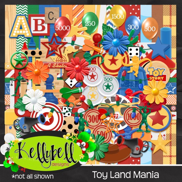 The Freckled Shamrock: Kellybell Designs Presents Toy Land Mania!