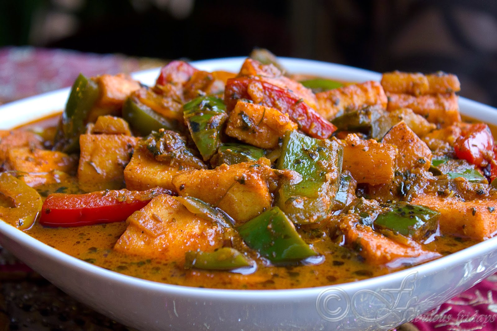 fabulous fridays: Karahi Paneer