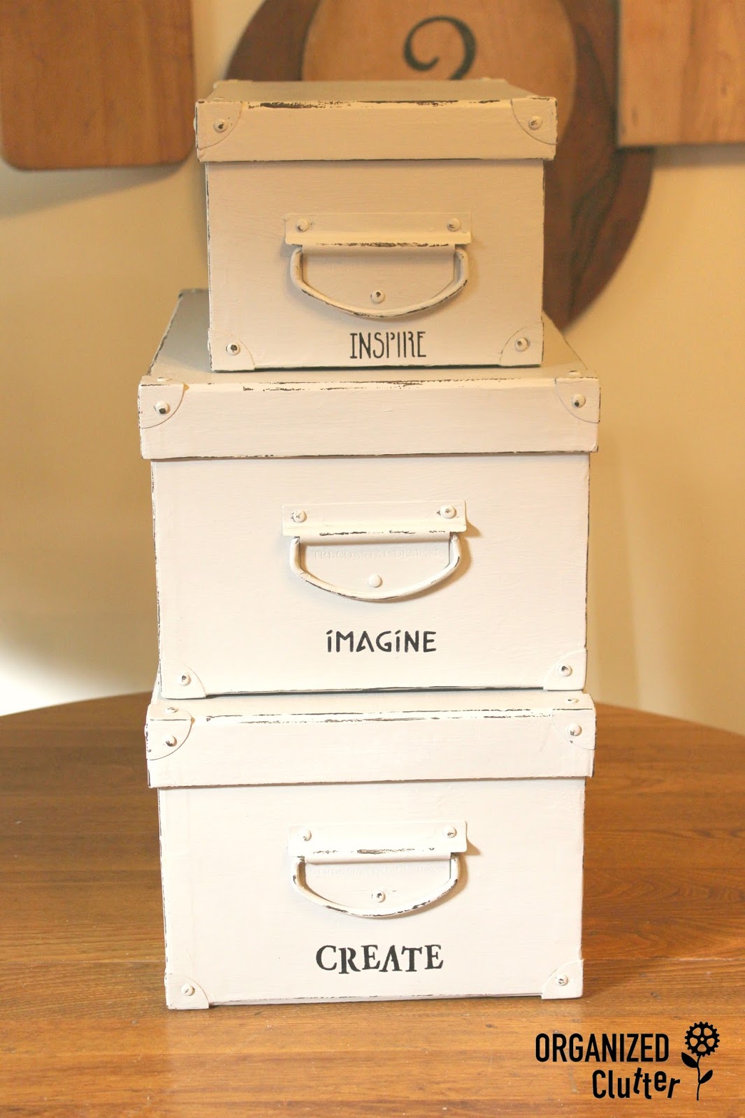 Dated Decorative Storage Box Makeover - Organized Clutter
