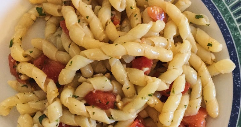 Busiate with Trapanese Pesto-Busiate con Pesto alla Trapanese ...