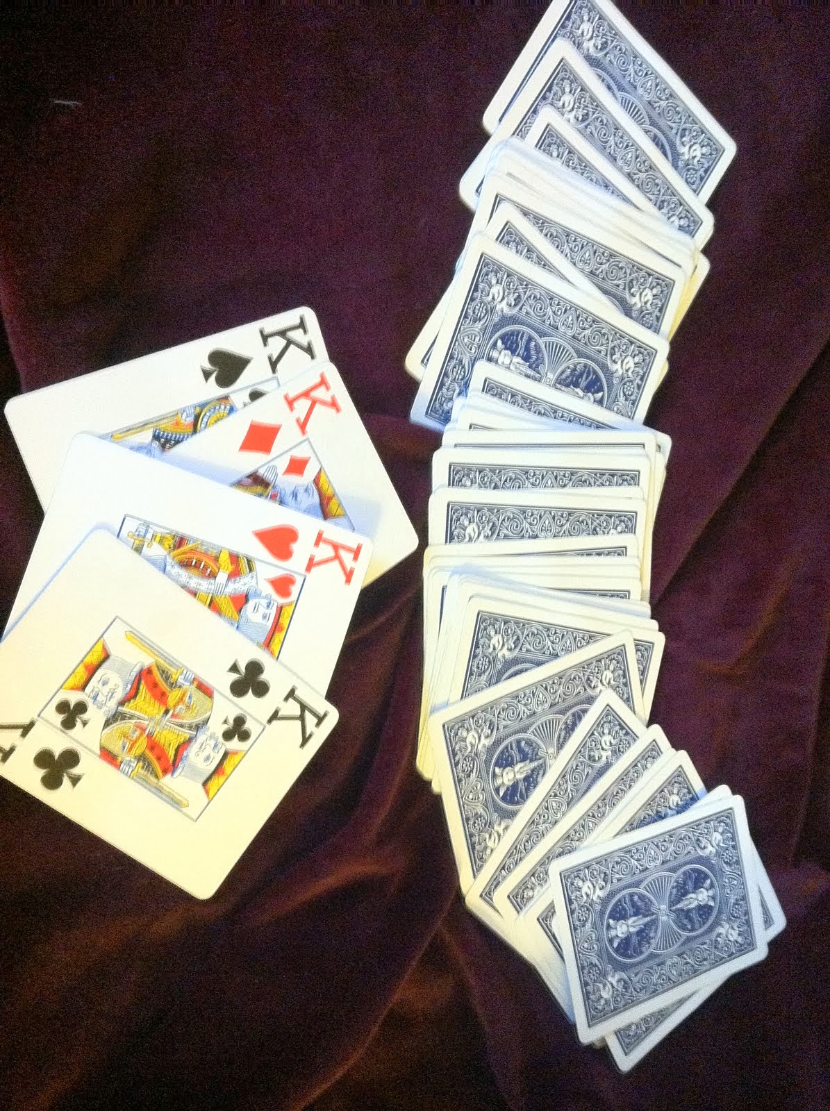 Easy card tricks: The Spelling Card Trick