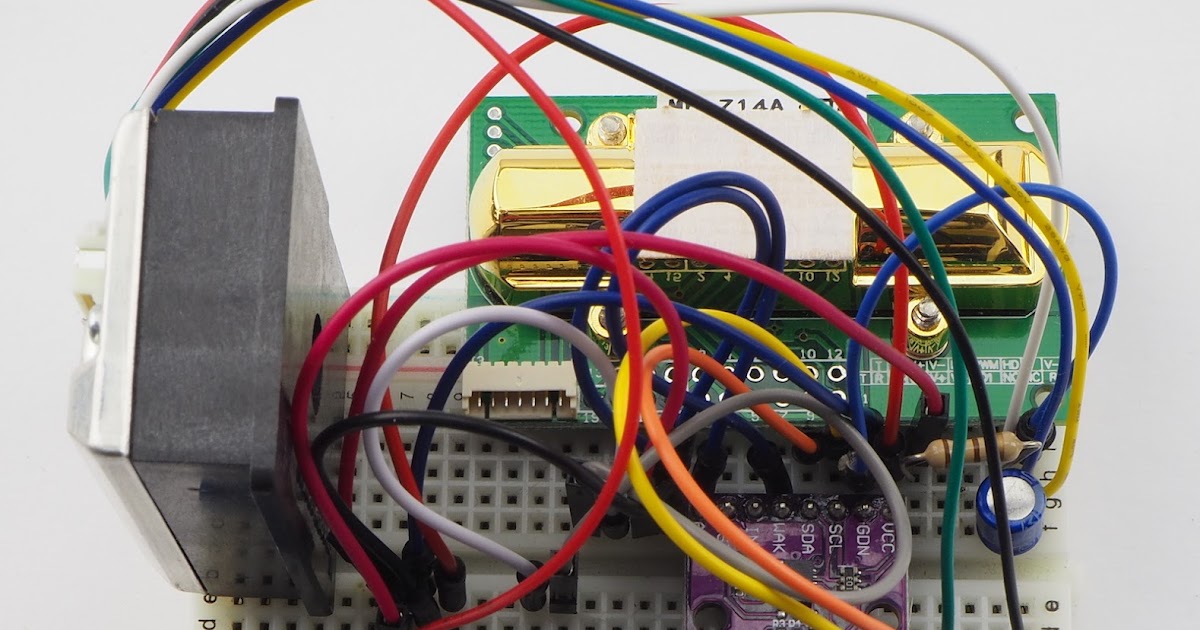 Dr. Monk's DIY Electronics Blog: Arduino Air Quality Monitor