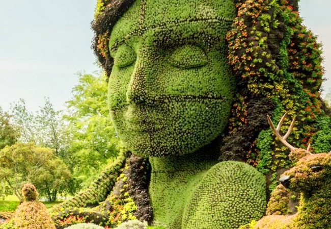 Sustainable Garden Art: Fascinating Sculpture Made From Plants | Houzz Home