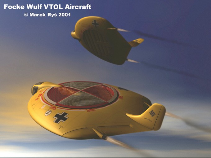 The Secret Weapons and Facts of the III Reich: The Focke Wulf VTOL Project