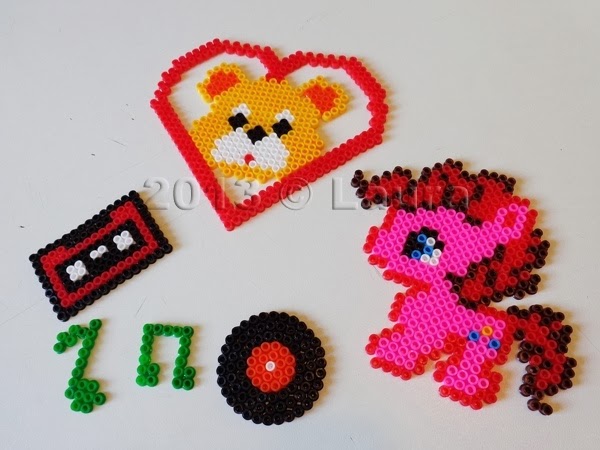 Laura fa: Pyssla - hama beads - 2