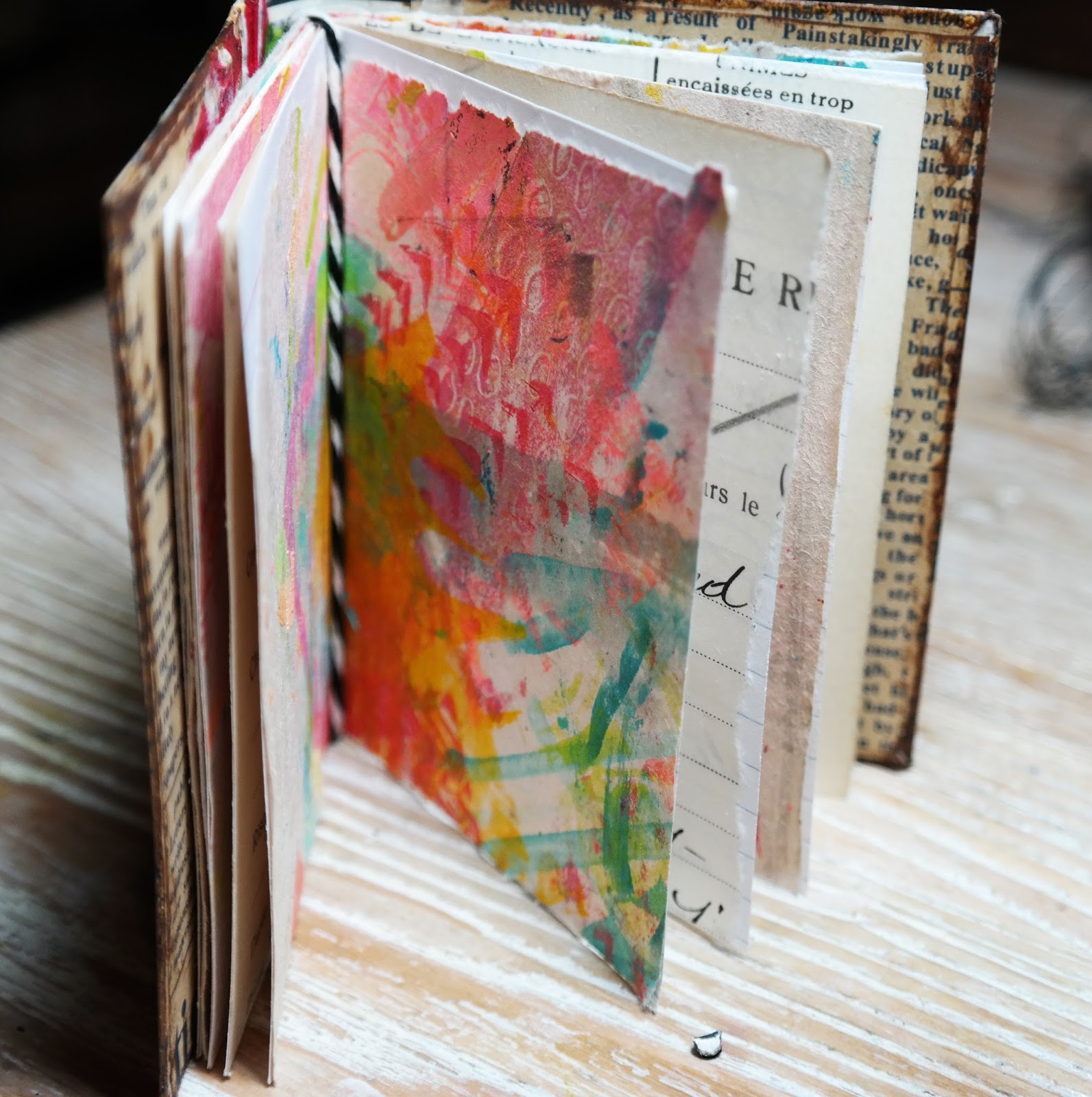 Artful Play: New Journal Pages & Mini Book
