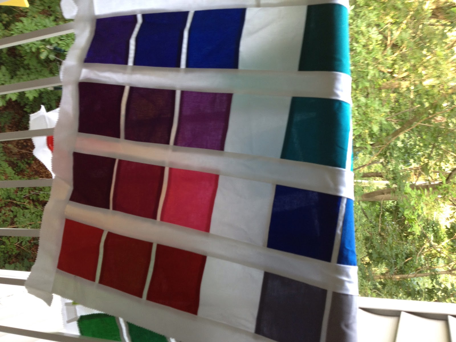 She Creates an Outlet: WIP Wednesday: Tablet Cover and Paint Chip Quilt ...