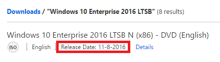 Henk's blog: New Windows 10 LTSB release planned for October 1st!