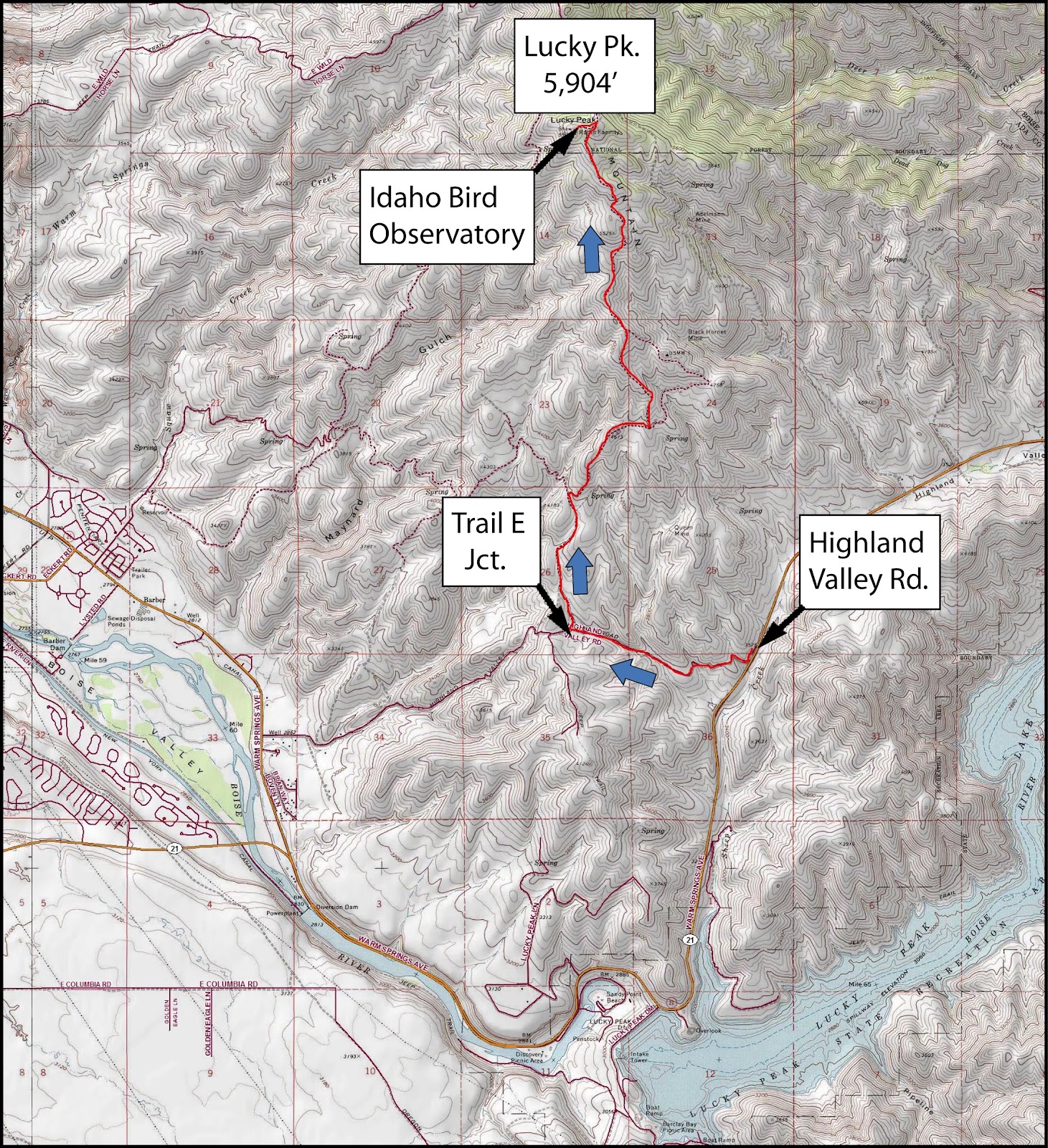 Stueby's Outdoor Journal: Nice weekend to head to Lucky Peak summit ...