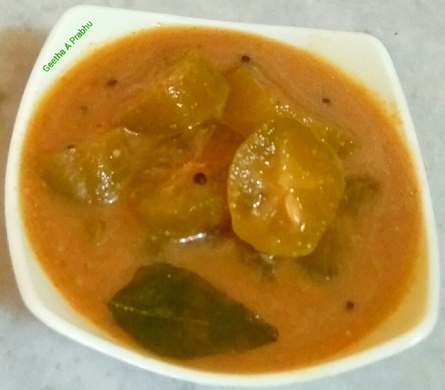 Cooking With Geetha: BIMBUL GHASSI -Konkani Recipe / Bilimbi Coconut ...