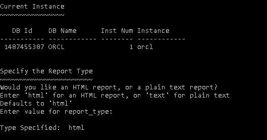 Tutorial IT Point: AWR Report Extraction